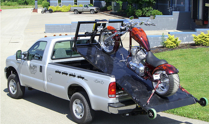 Cycle Service Lifted By AmeriDeck– Towing news by Tow Squad